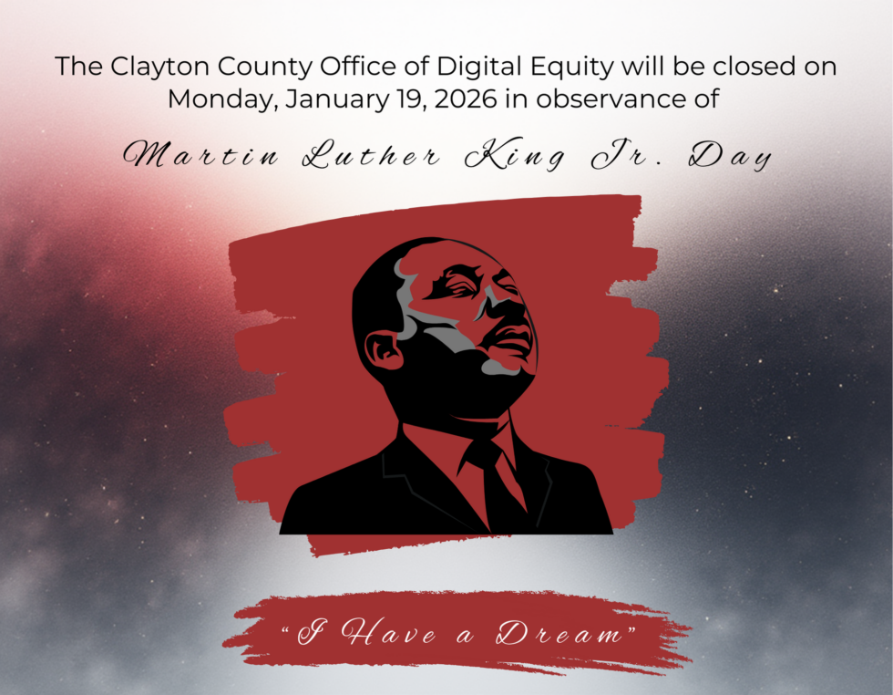 County Offices Closed for Martin Luther King Jr. Day | Clayton County's ...